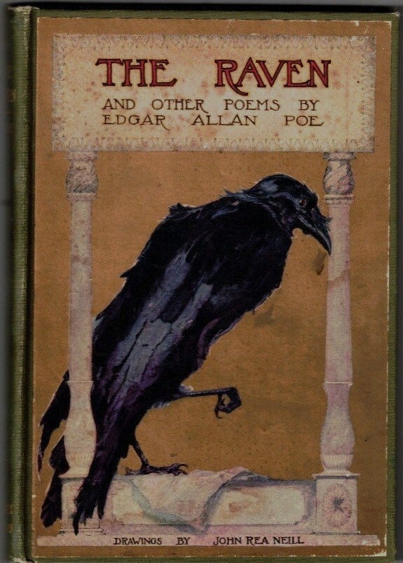 The Raven, Annabel Lee & The Bells | Edgar Allan Poe, John Rea Neill ...